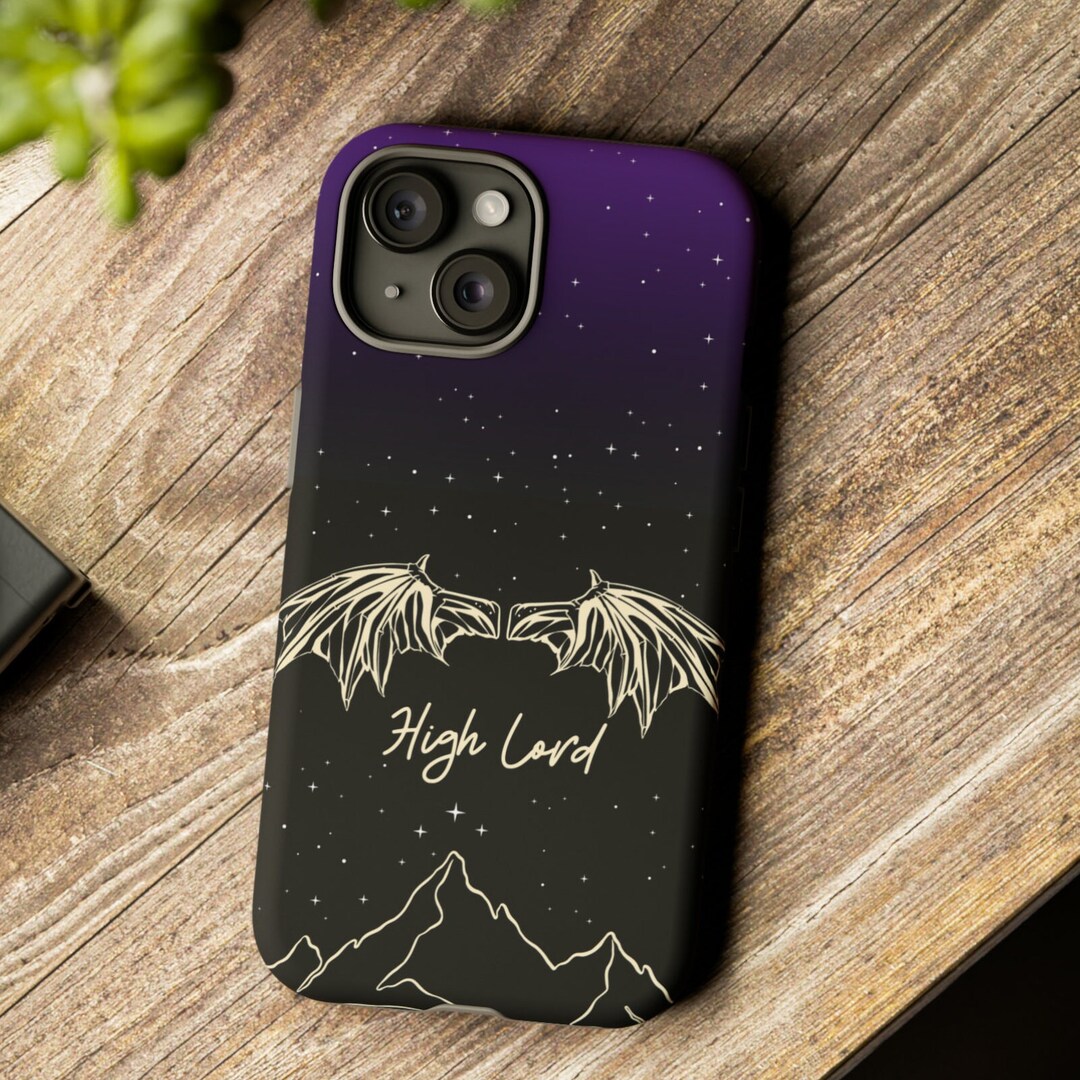 High Lord Rhysand Phone Case Acotar Merch iPhone Fae Velaris Bookish ...