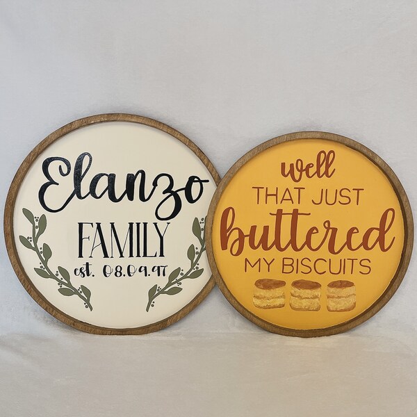 Hand Painted Wooden Name Signs - Etsy