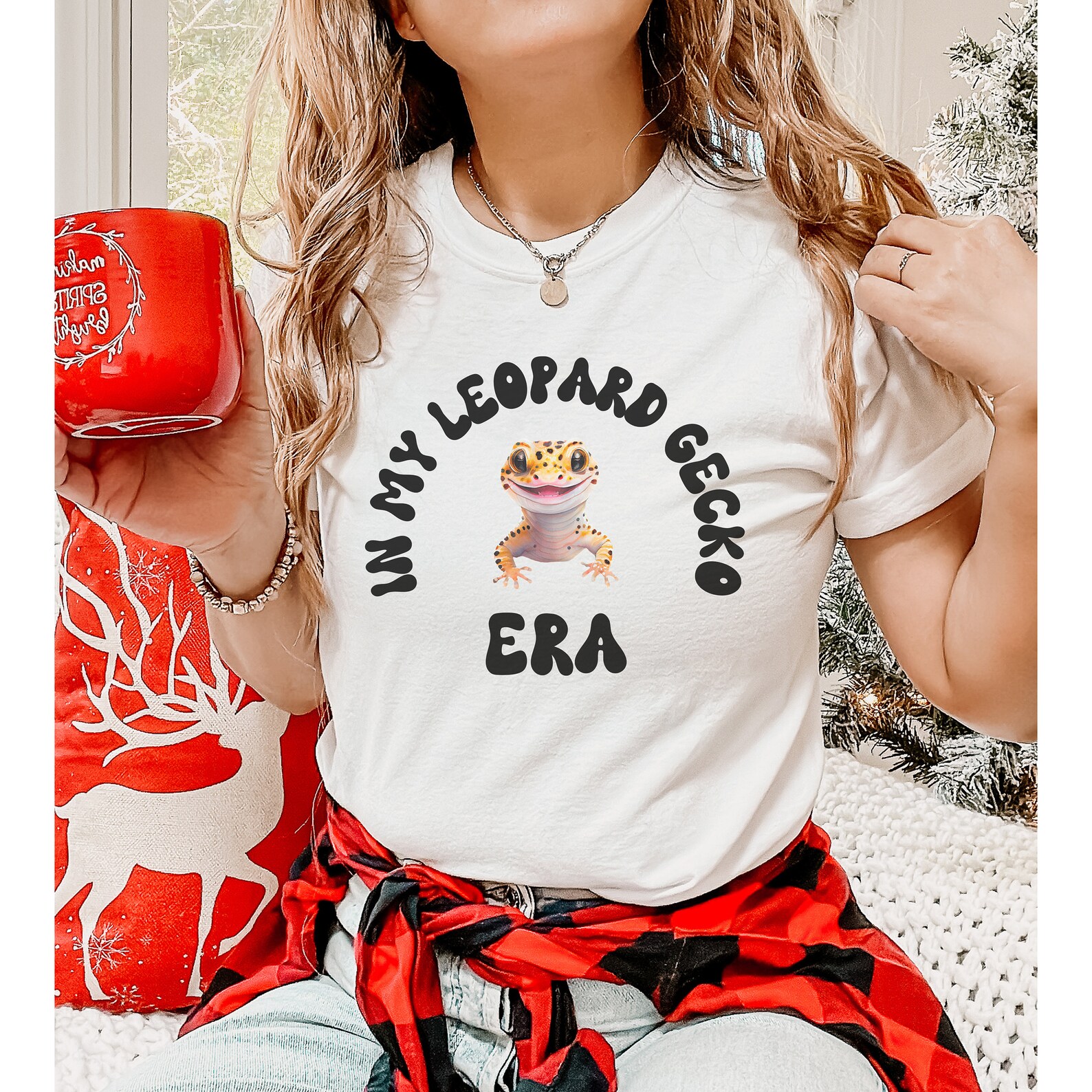 Leopard Gecko Shirt, Gecko Life Tshirt, Cute Gecko Era T-shirt, Leopard ...