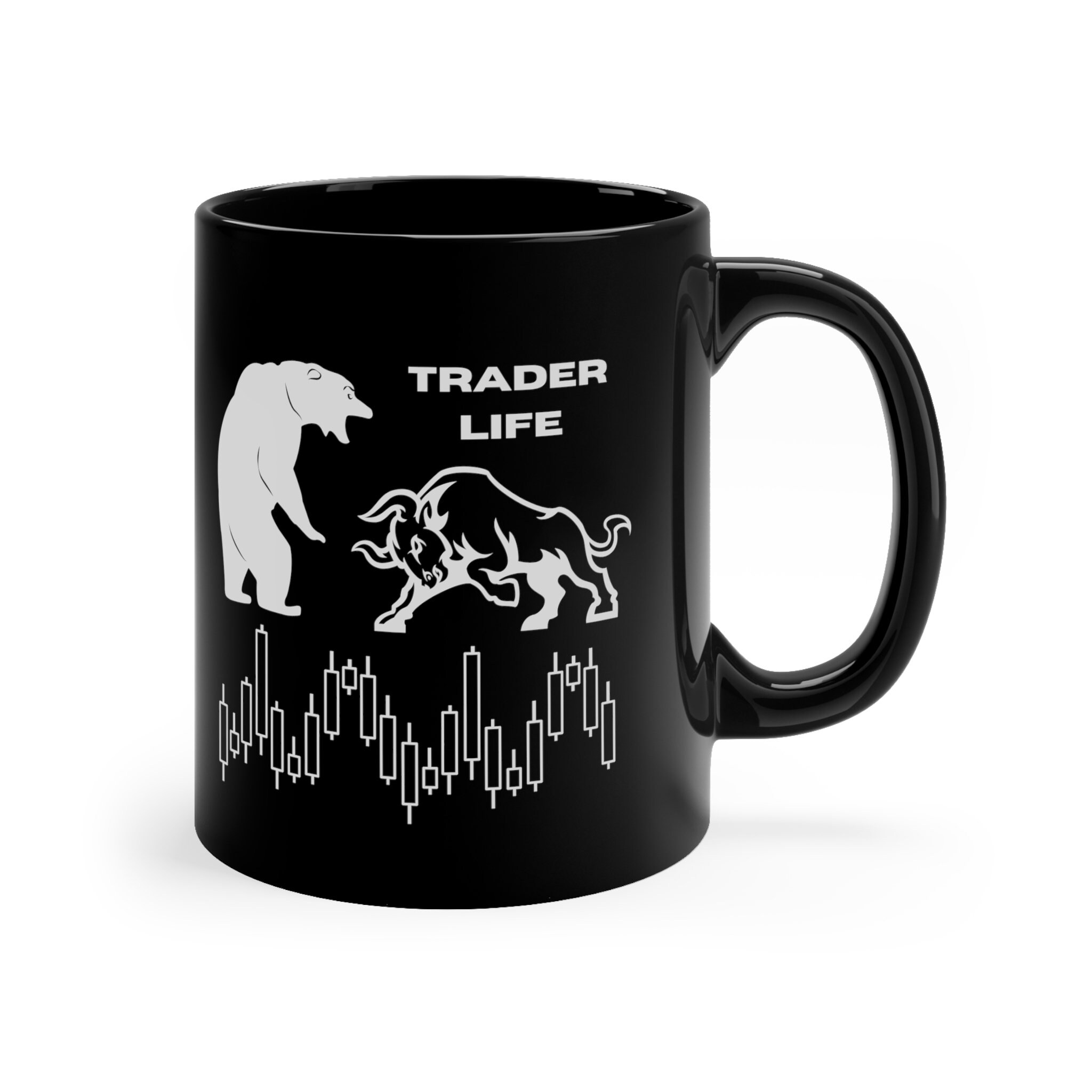 Trader Life Coffee Mug: Stock Market Investor Gift - Etsy