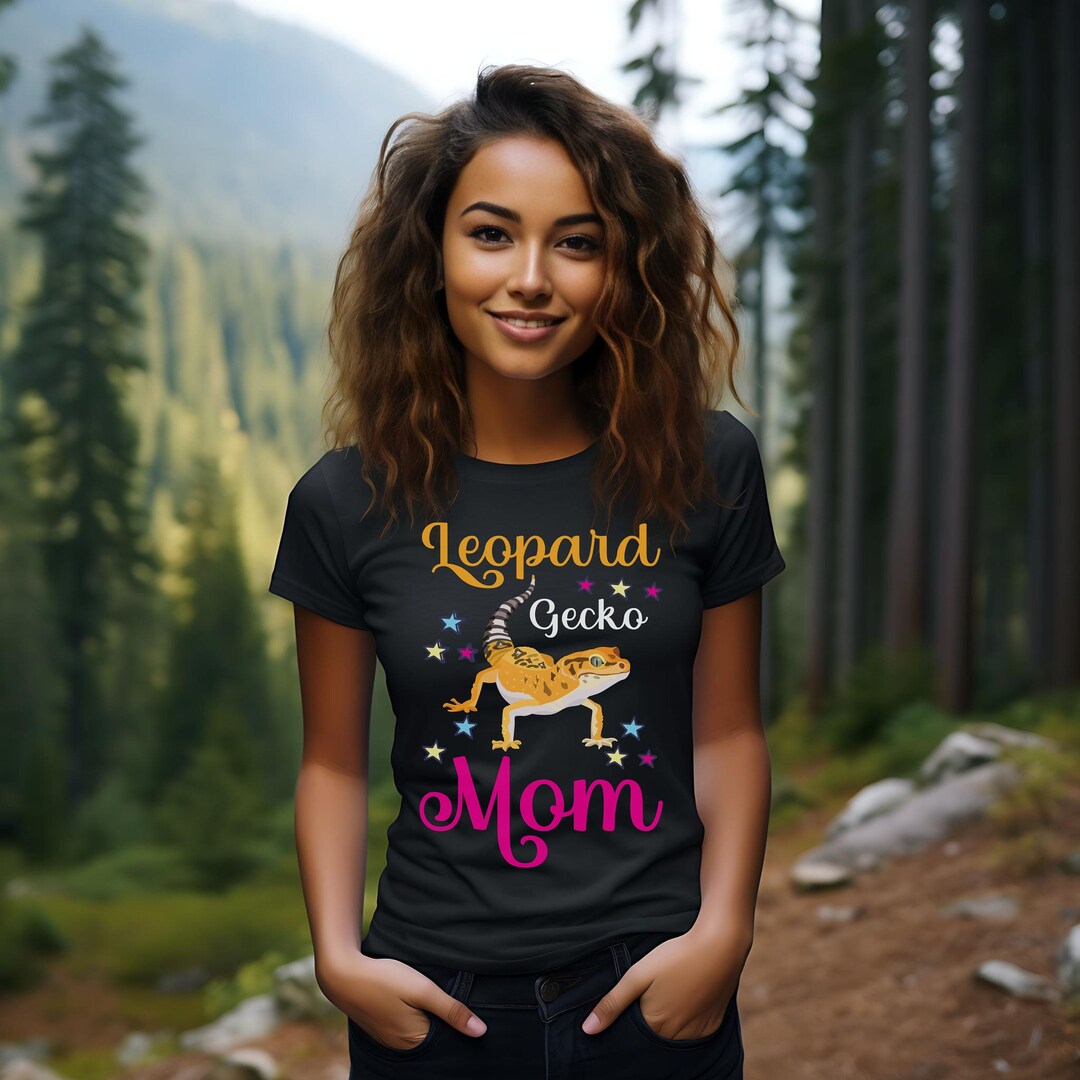 Leopard Gecko, Leopard Gecko Shirt, Gecko Mom Shirt, Reptile Lover, Mom ...