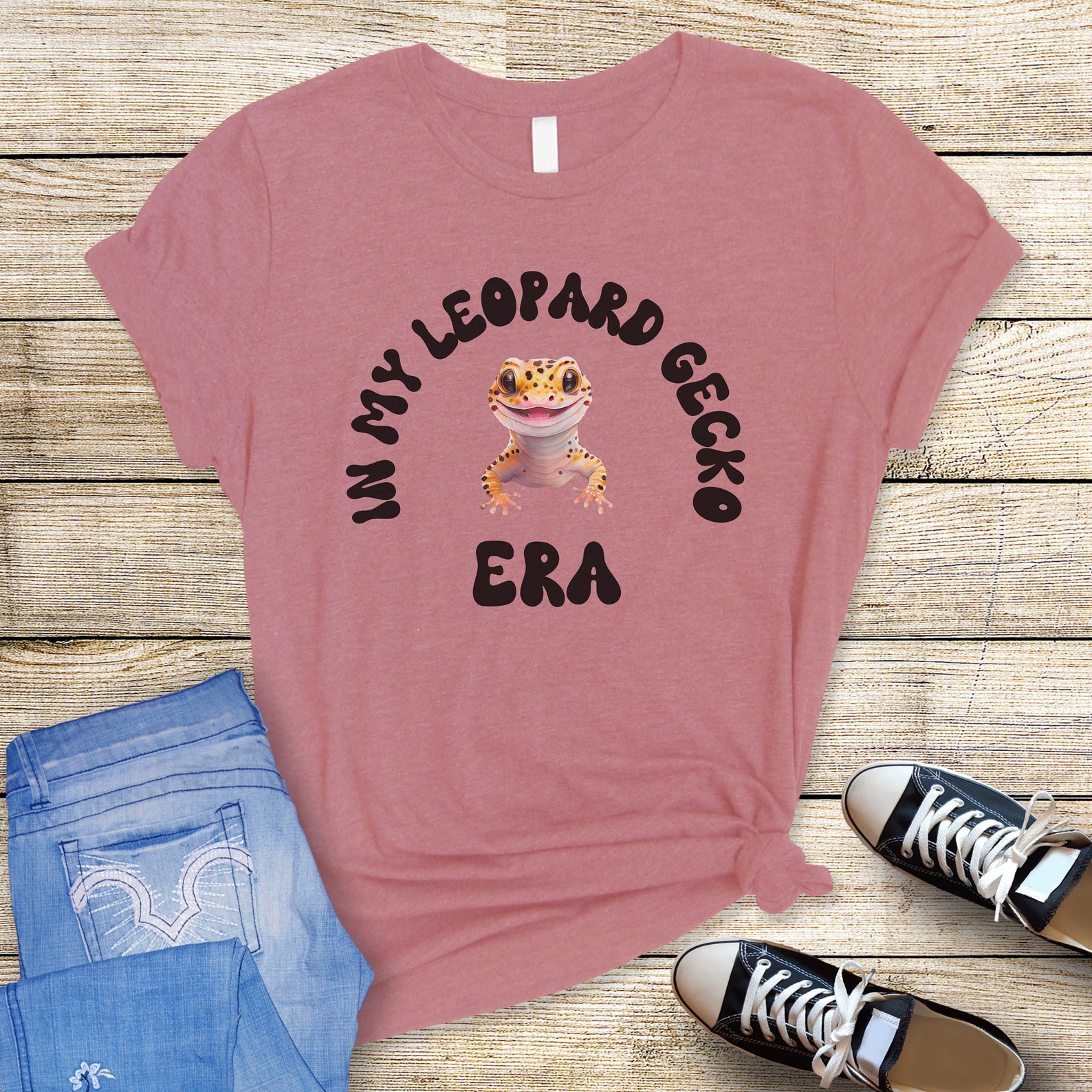 Leopard Gecko Shirt, Gecko Life Tshirt, Cute Gecko Era T-shirt, Leopard ...