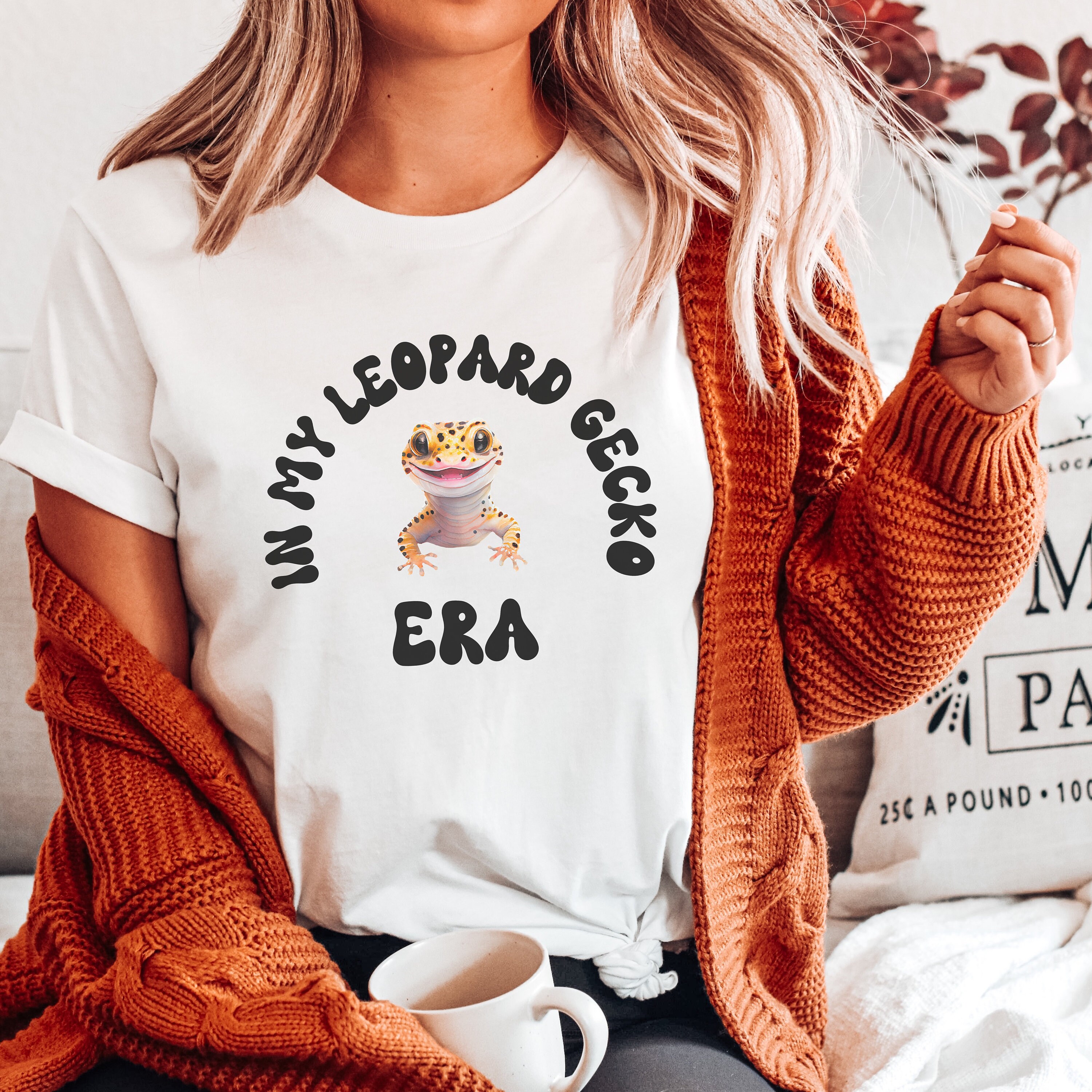 Leopard Gecko Shirt, Gecko Life Tshirt, Cute Gecko Era T-shirt, Leopard ...