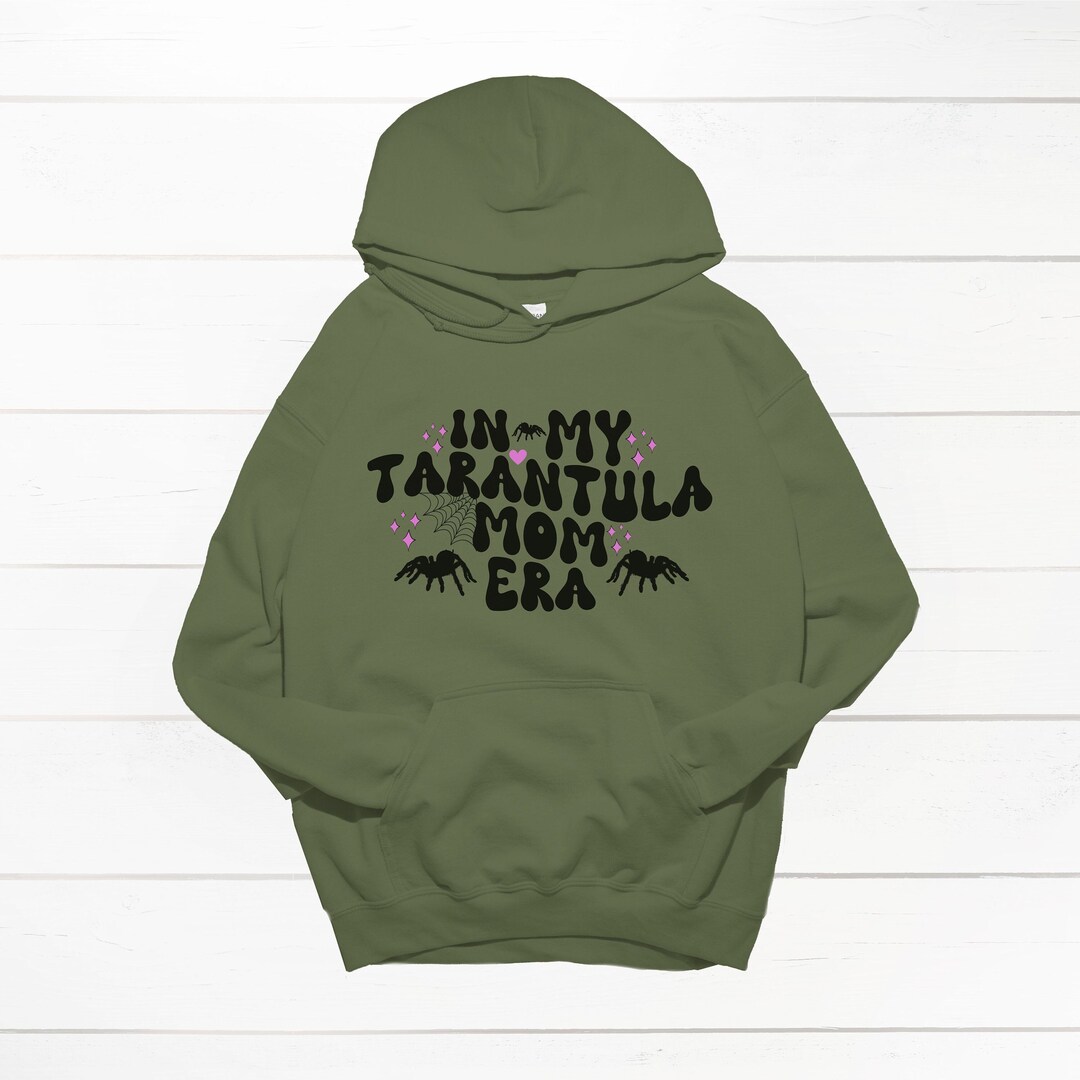 In My Tarantula Mom Era Hoodie - Cozy Spider Lover Sweatshirt Birthday ...