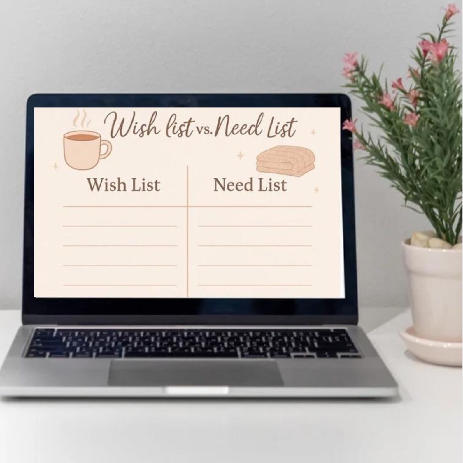 Wish List Vs. Need List - Etsy