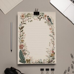 INSTANT DOWNLOAD Stationary Paper Pack, Printable Digital Sheets ...