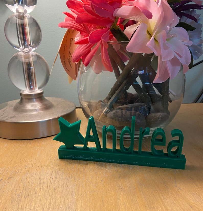 3D Printed Name Plate - Etsy