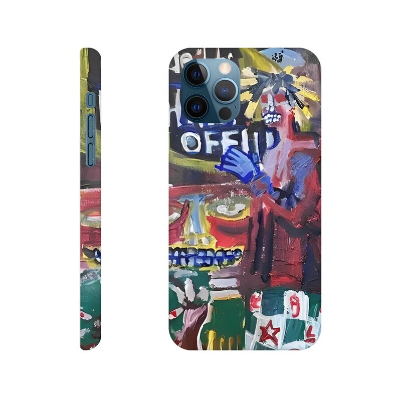 MF DOOM Basquiat Inspired | iPhone 14,13,12,11,X/XS, Art by Yani Hip ...
