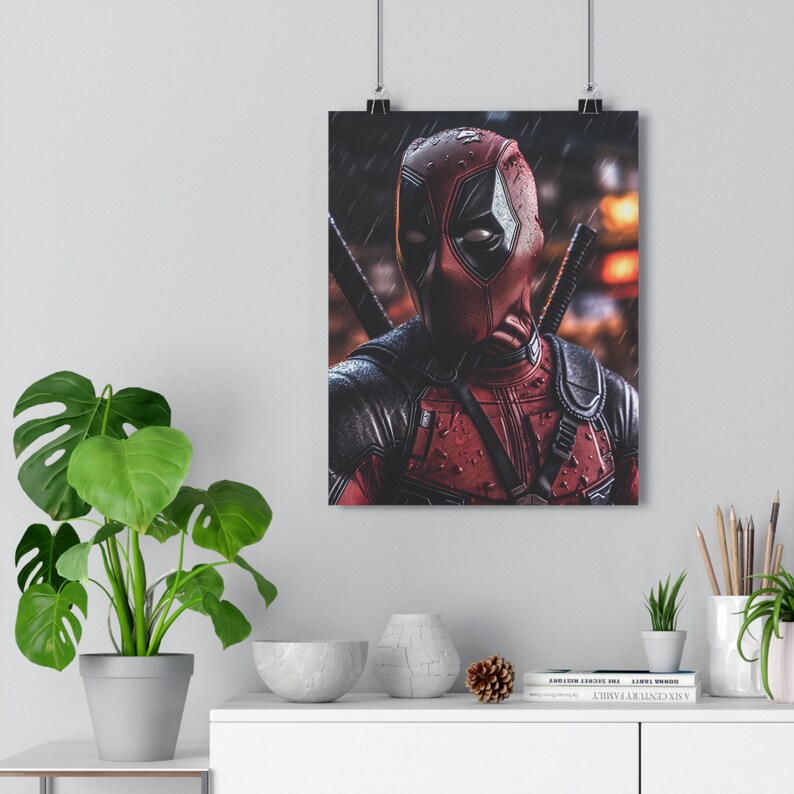 Marvel Deadpool Premium Poster Dynamic Print for Fans - Etsy
