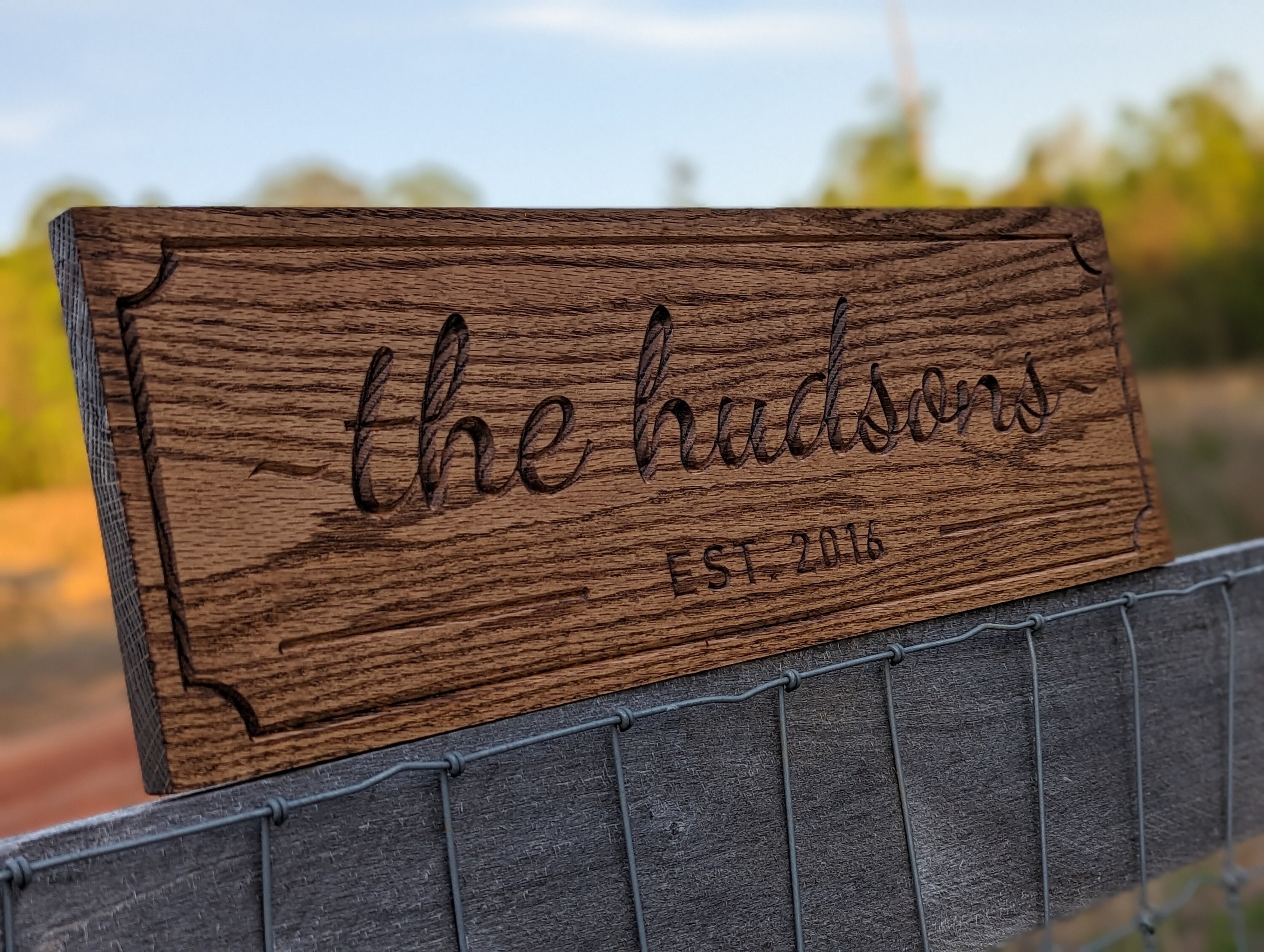 Custom Wood Sign Carved Wooden Sign Hand Finished Hardwood Sign Last ...