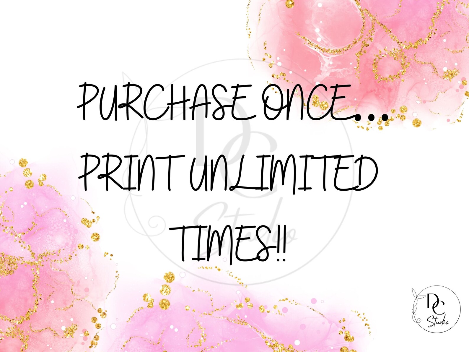 Digital Squish-mallow Birthday Card, Printable Birthday Card, Instant ...