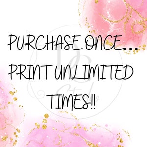 Digital Squish-mallow Birthday Card, Printable Birthday Card, Instant ...