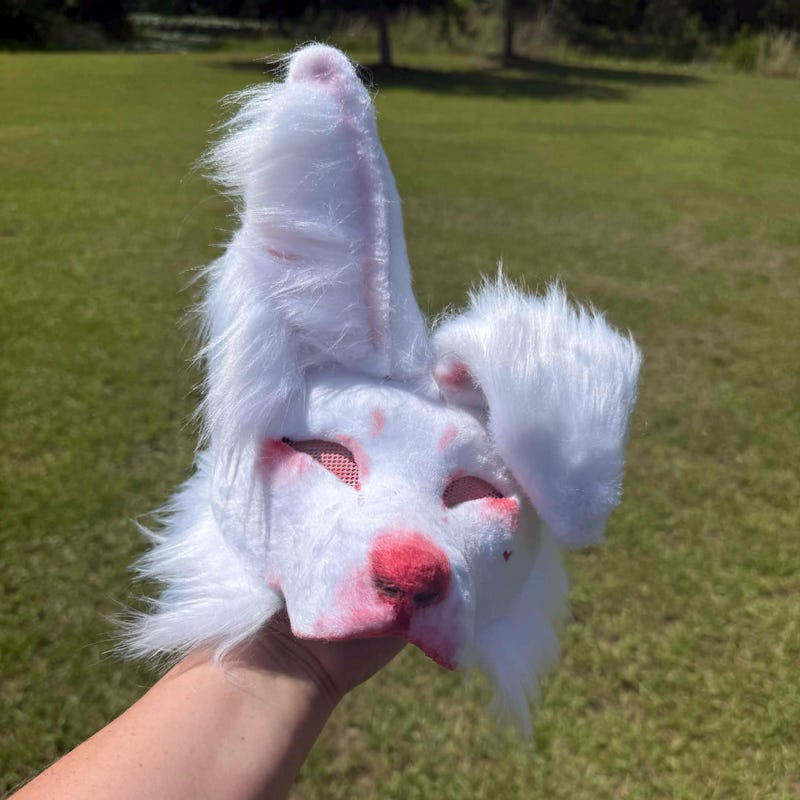Handmade Therian Mask Fox - Etsy