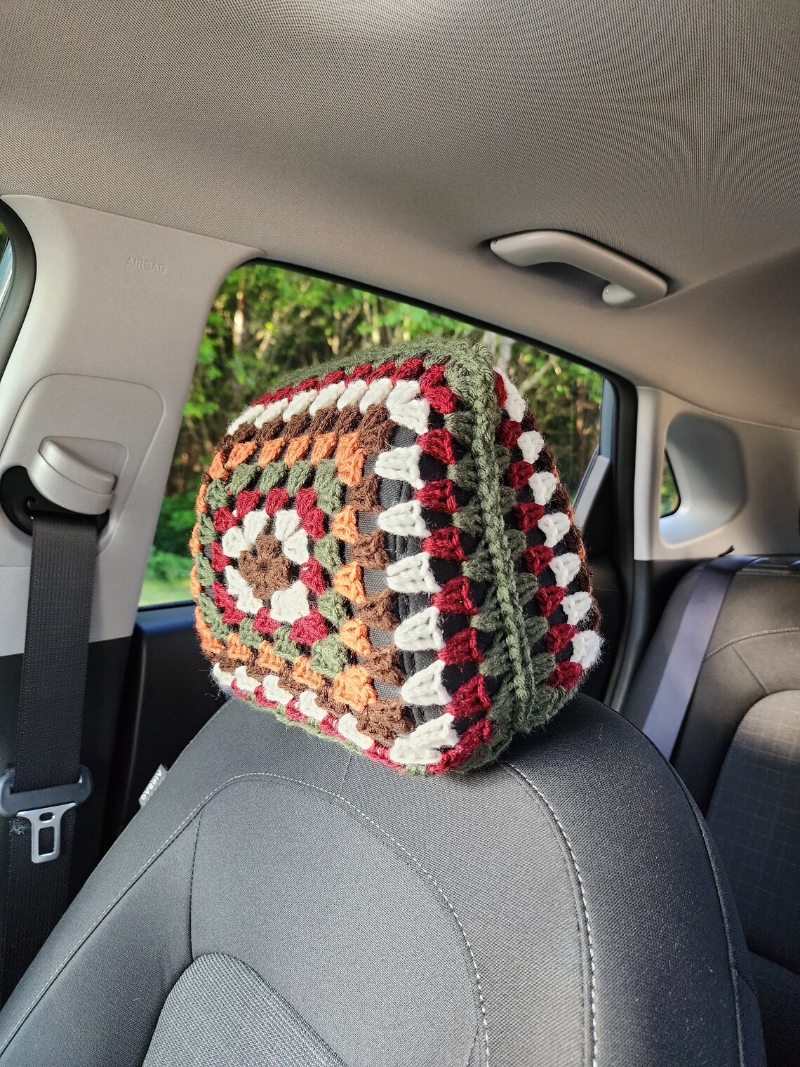 Crochet Car Headrest Cover MADE TO ORDER - Etsy