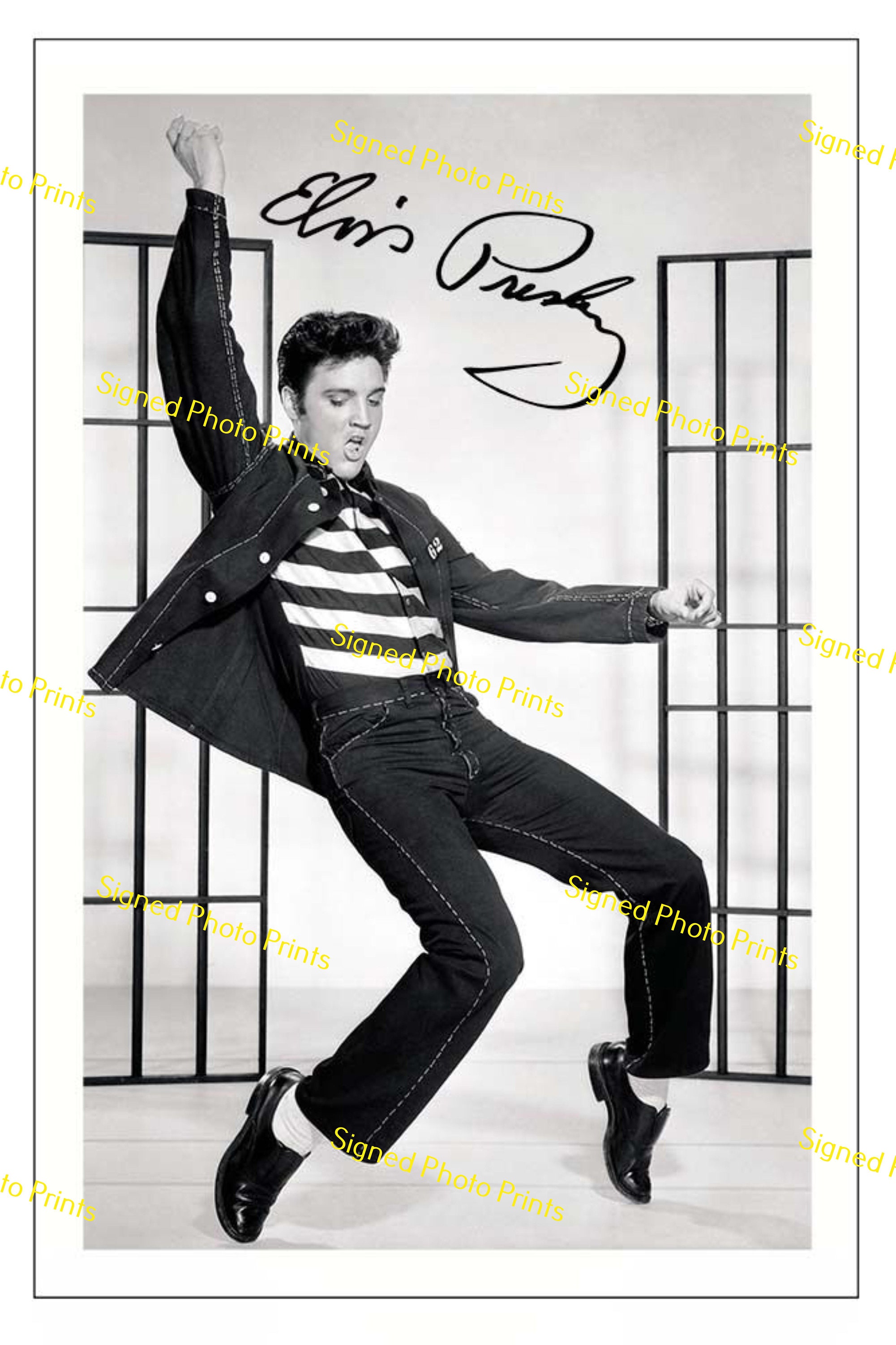 ELVIS PRESLEY Signed Photo in High Definition Digital Format - Etsy
