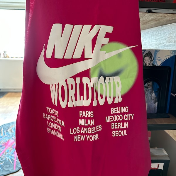 Nike World Tour Shirt - Etsy