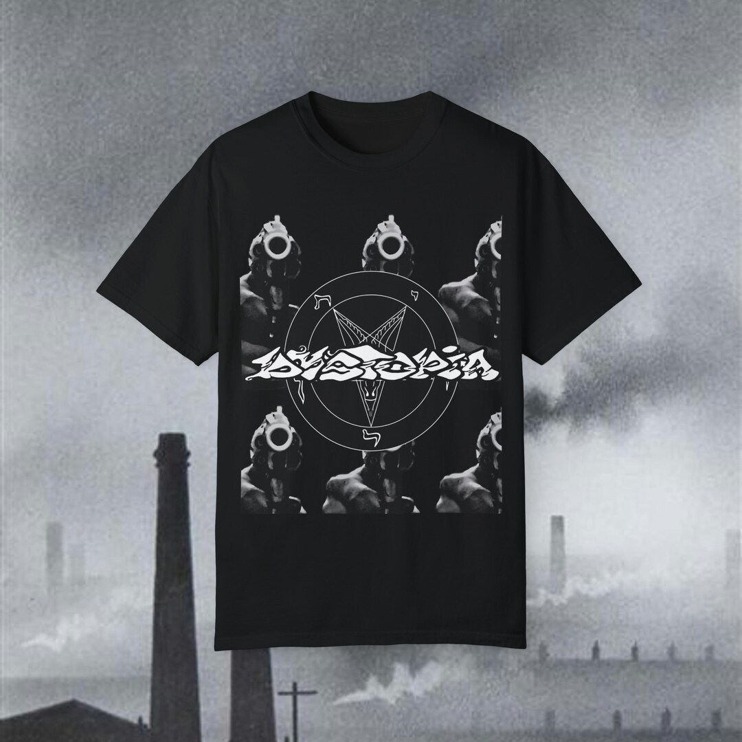 2-sided Dystopia Tee Human=garbage - Etsy