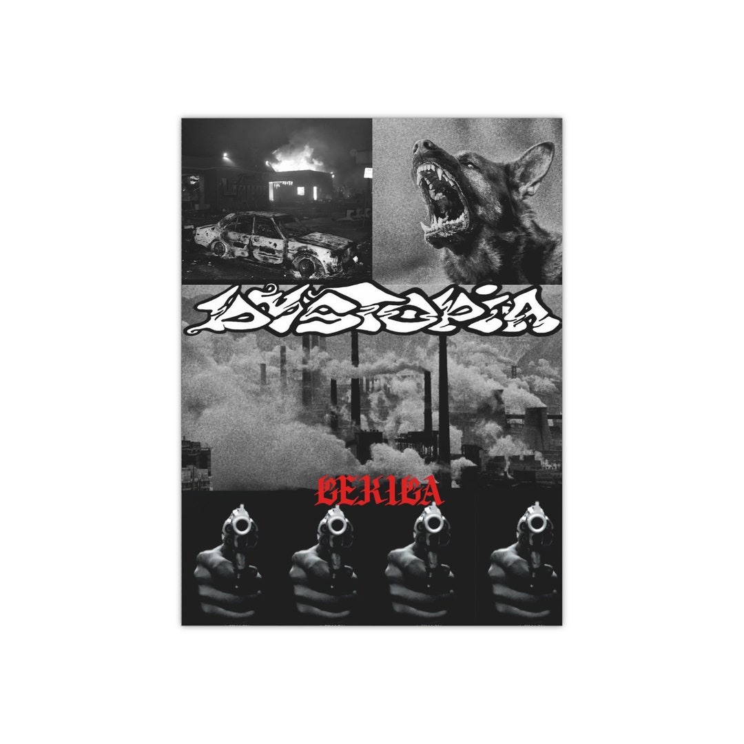Dystopia Satin Poster 300gsm Pro Quality - Etsy