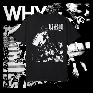 2-sided Discharge 'WHY' Tee! - Etsy