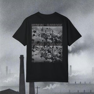 2-sided Dystopia Tee Humangarbage - Etsy