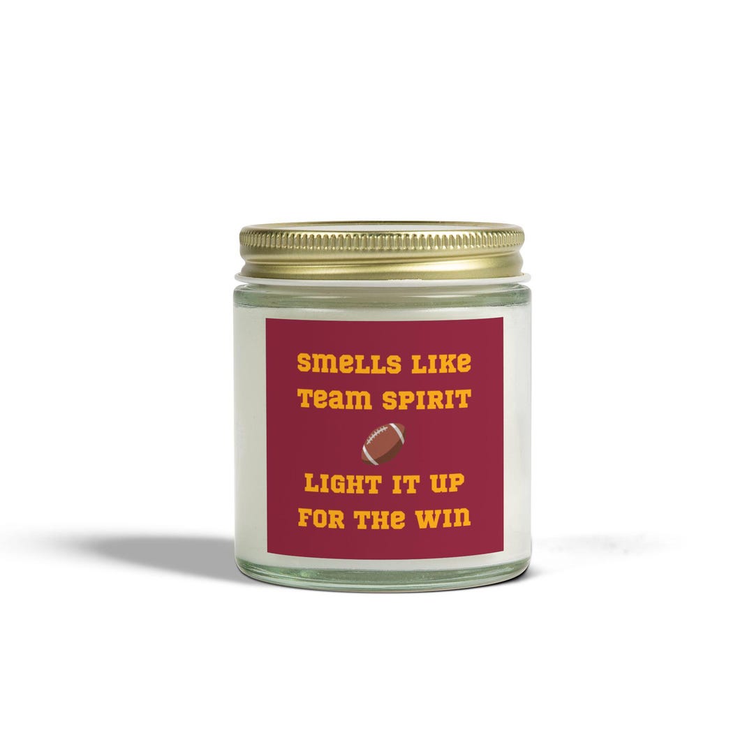 Arizona Football Team Colors Scented Candle Team Spirit Game Day Candle ...