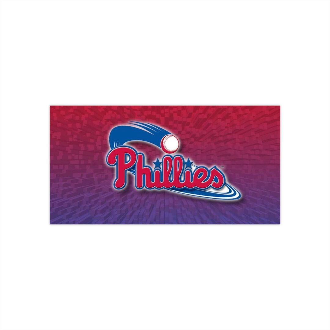 Vintage Phillies Bumper Stickers, Fun Car Accessories, Baseball Fan ...