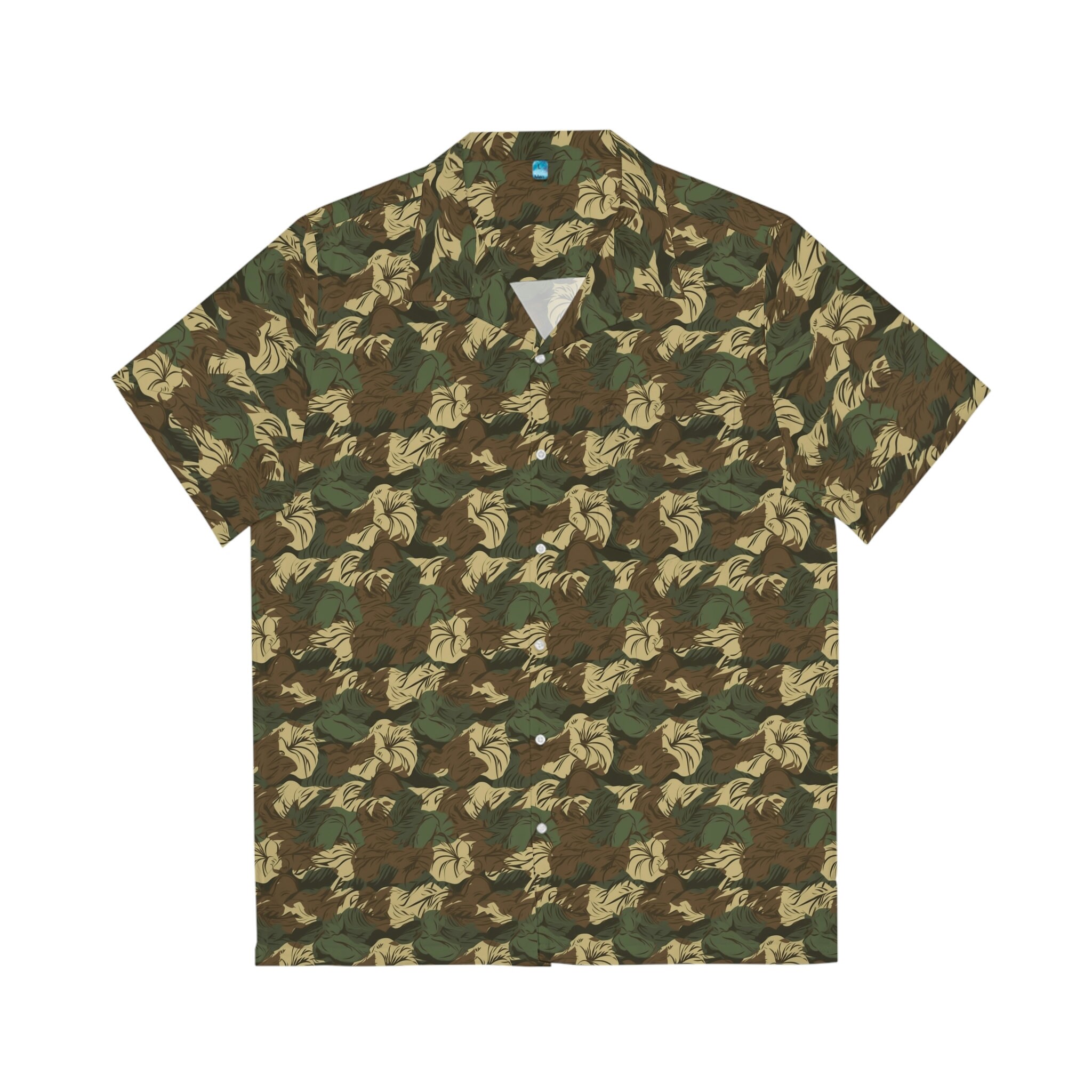 Men's Rhodesian Brushstroke Camo Inspired Hawaiian Shirt sold by Agne ...