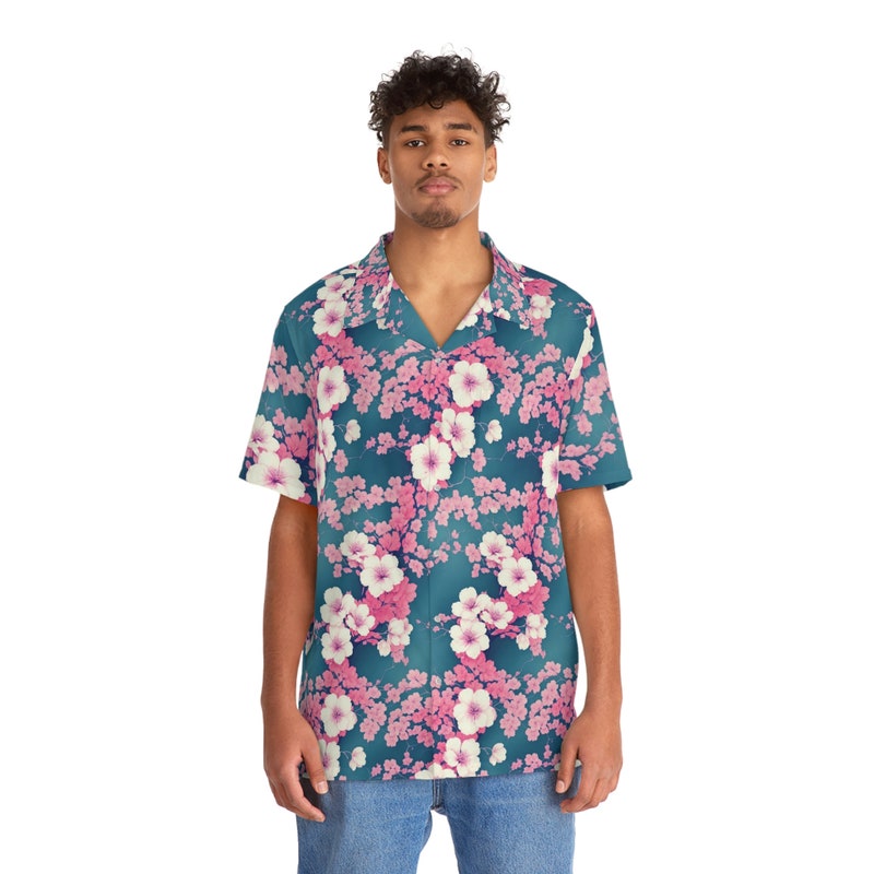 Mens Cherry Blossom Shirt - Etsy