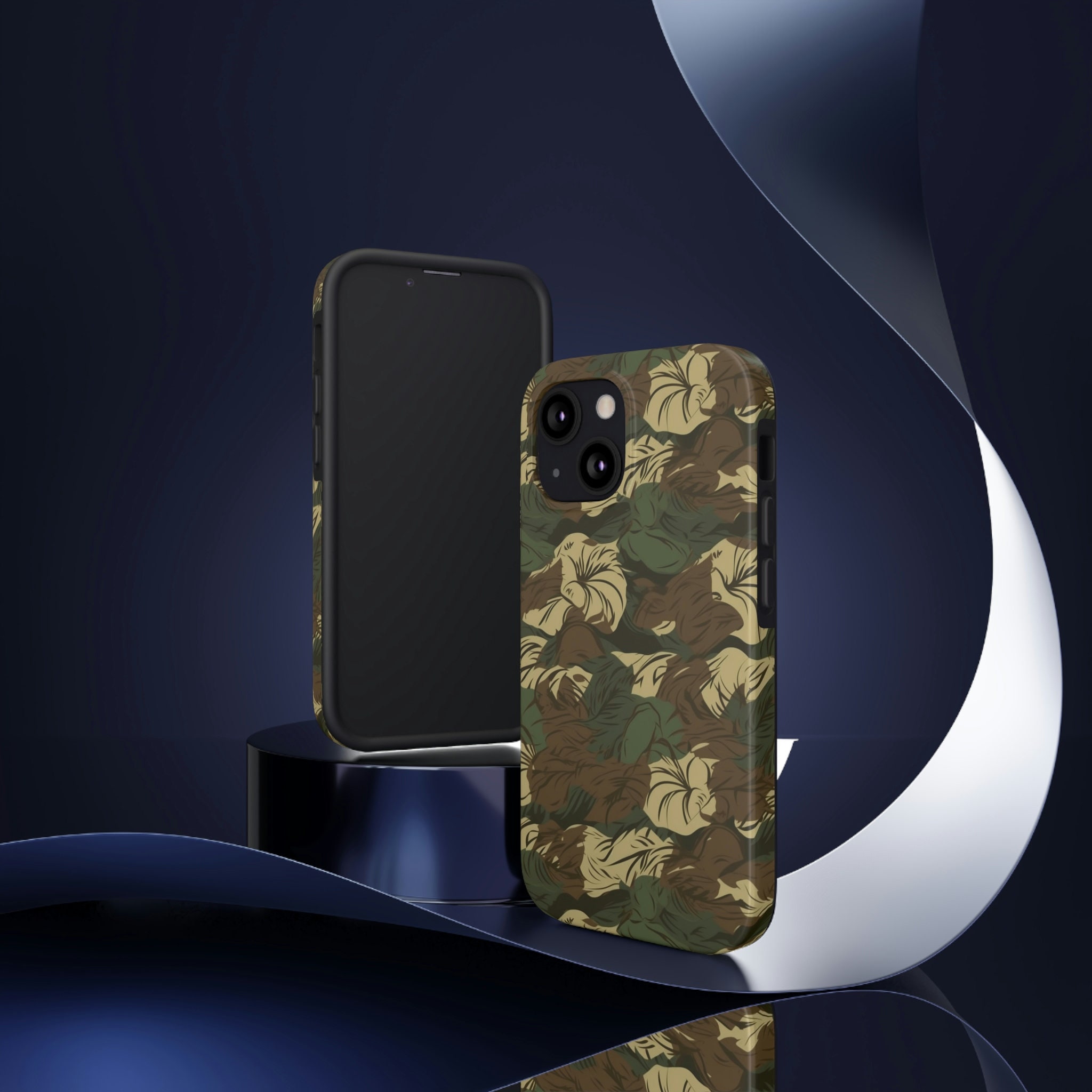 Rhodesian Brushstroke Camo Inspired Tough Phone Cases 2, iPhone Case - Etsy