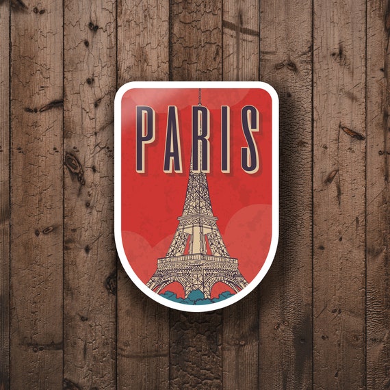 Paris Suitcase Sticker