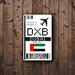 PMI Mallorca, Spain Boarding Pass Glossy Travel Sticker | Palma De ...
