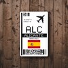 TPA Tampa, Florida Airport Boarding Pass Glossy Sticker | Airport ...