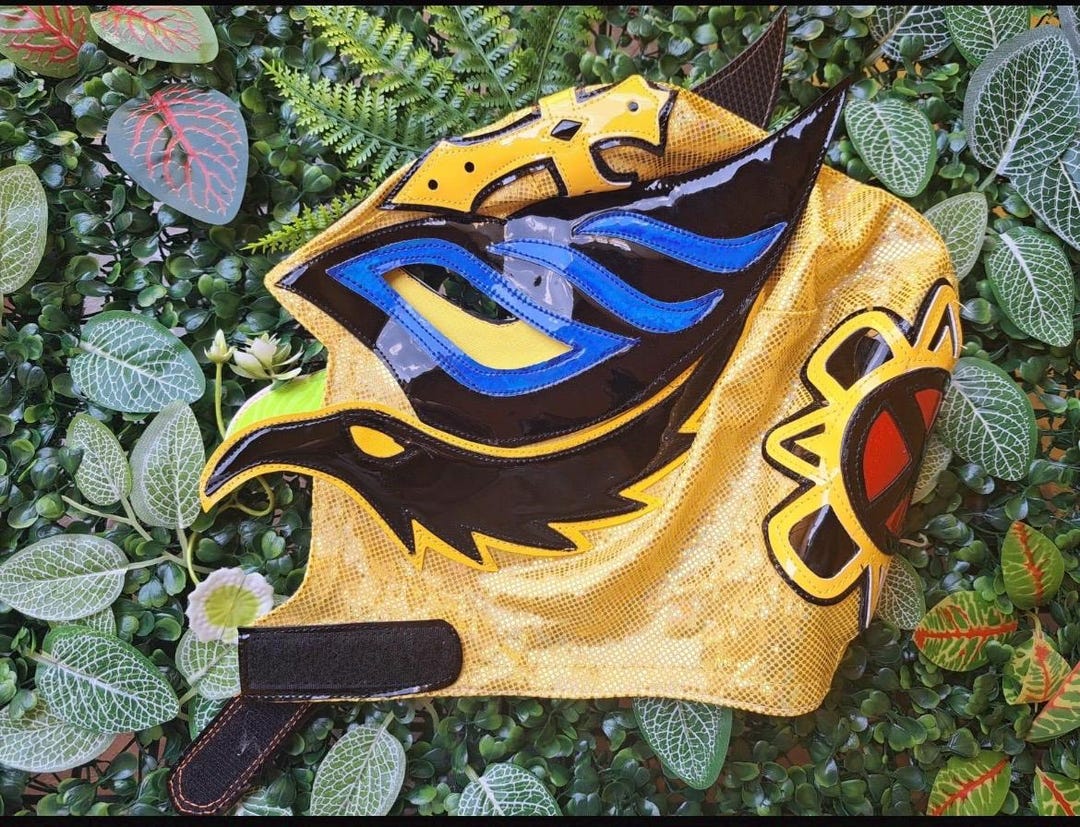 Lucha Mask King Mystery Wolverine Cosplay Semi Pro (made in Mexico) - Etsy