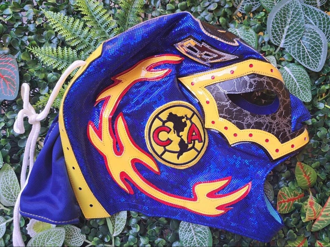 Lucha Mask CU America Cosplay Semi Pro (made in Mexico) Futbol - Etsy