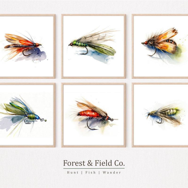 Fly Fishing Art - Etsy