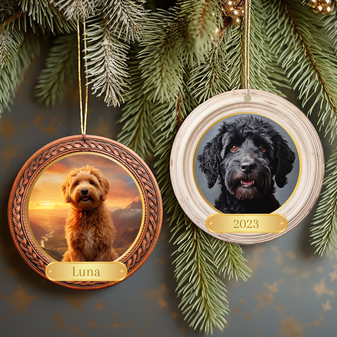 Custom Labradoodle Ornament Labradoodle Christmas Ornament Labradoodle ...