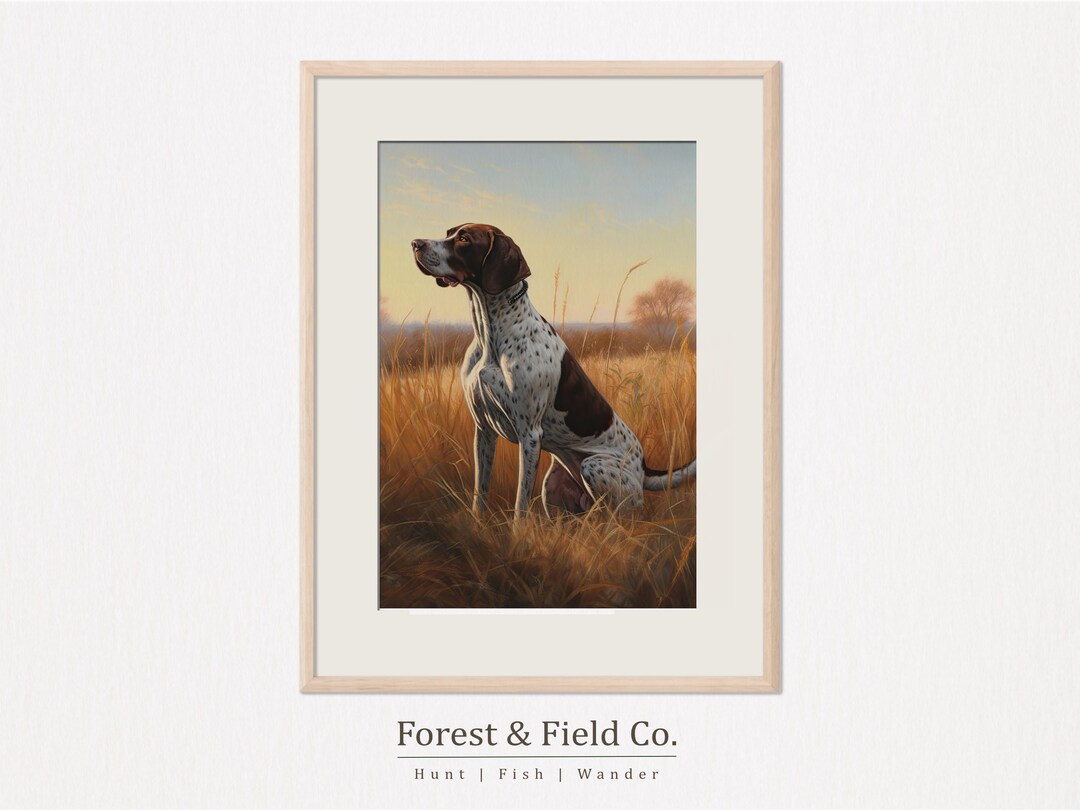 Celebrate the Artistry of Hunting With Our Hunting Dog Art Prints ...