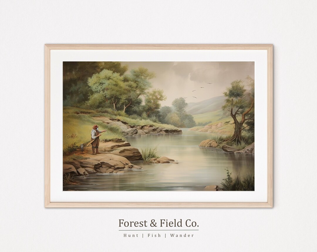 Create a Gallery Wall Dedicated to Fly Fishing With Our Fly Fishing ...