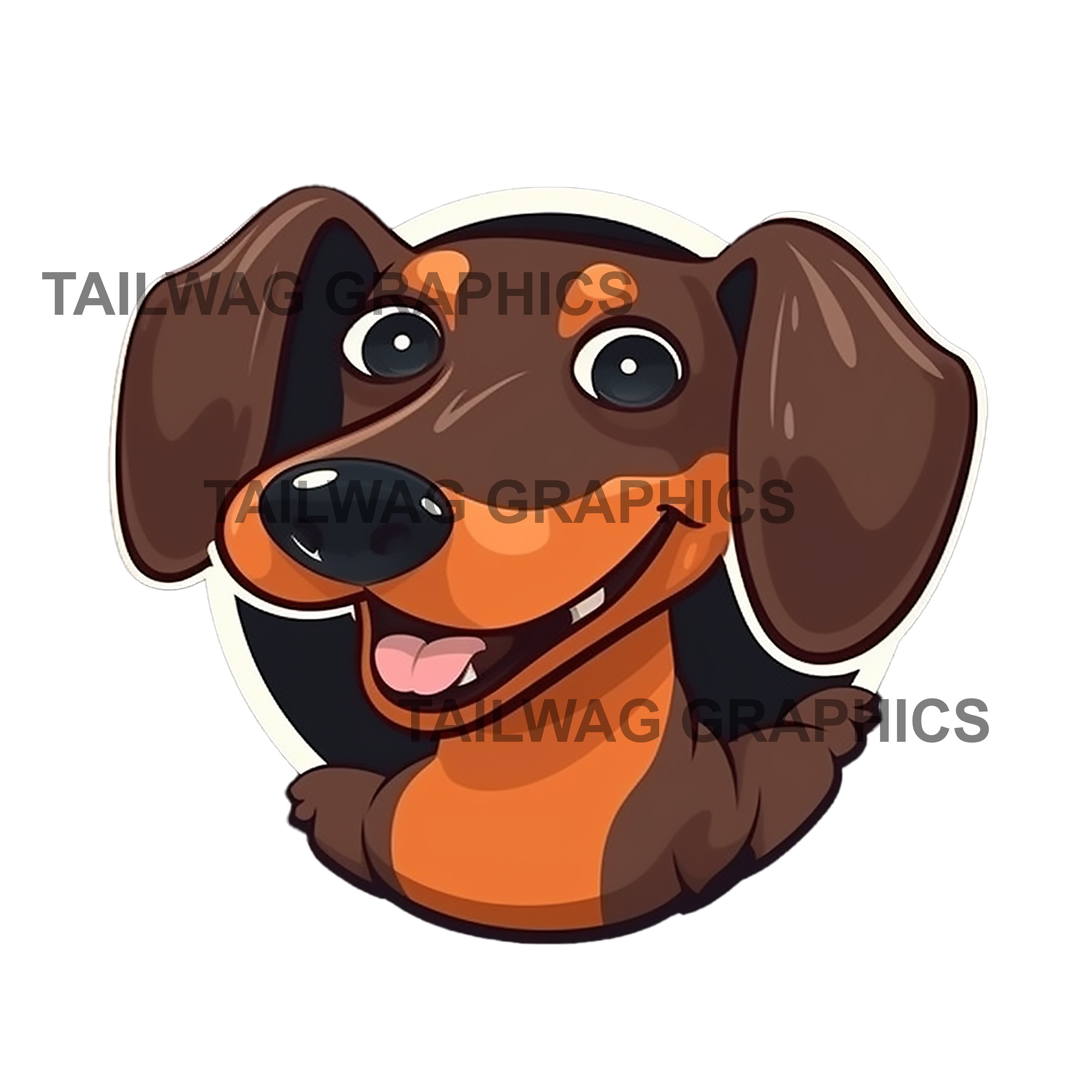 Cartoon Dachshund Clipart