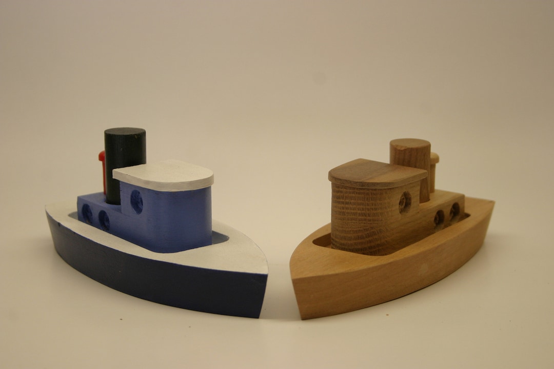 Toy Wooden Boat, Sold Individually, Handmade, Free Shipping Recycled ...