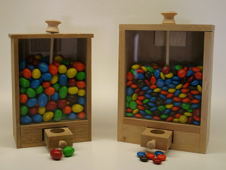 Candy Dispenser, Works for Plain and Peanut M and M's, Free Shipping ...