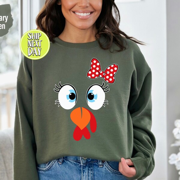 Turkey Face Shirt - Etsy
