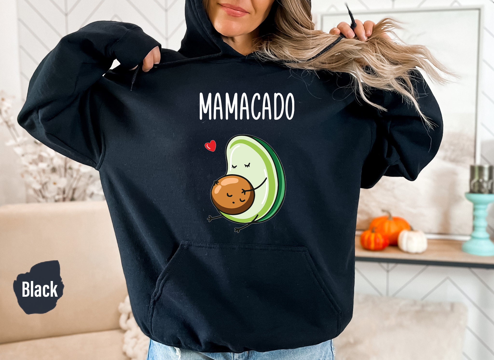 Mamacado Sweatshirt and Hoodie, Baby Announcement Shirt, New Mom Gift ...