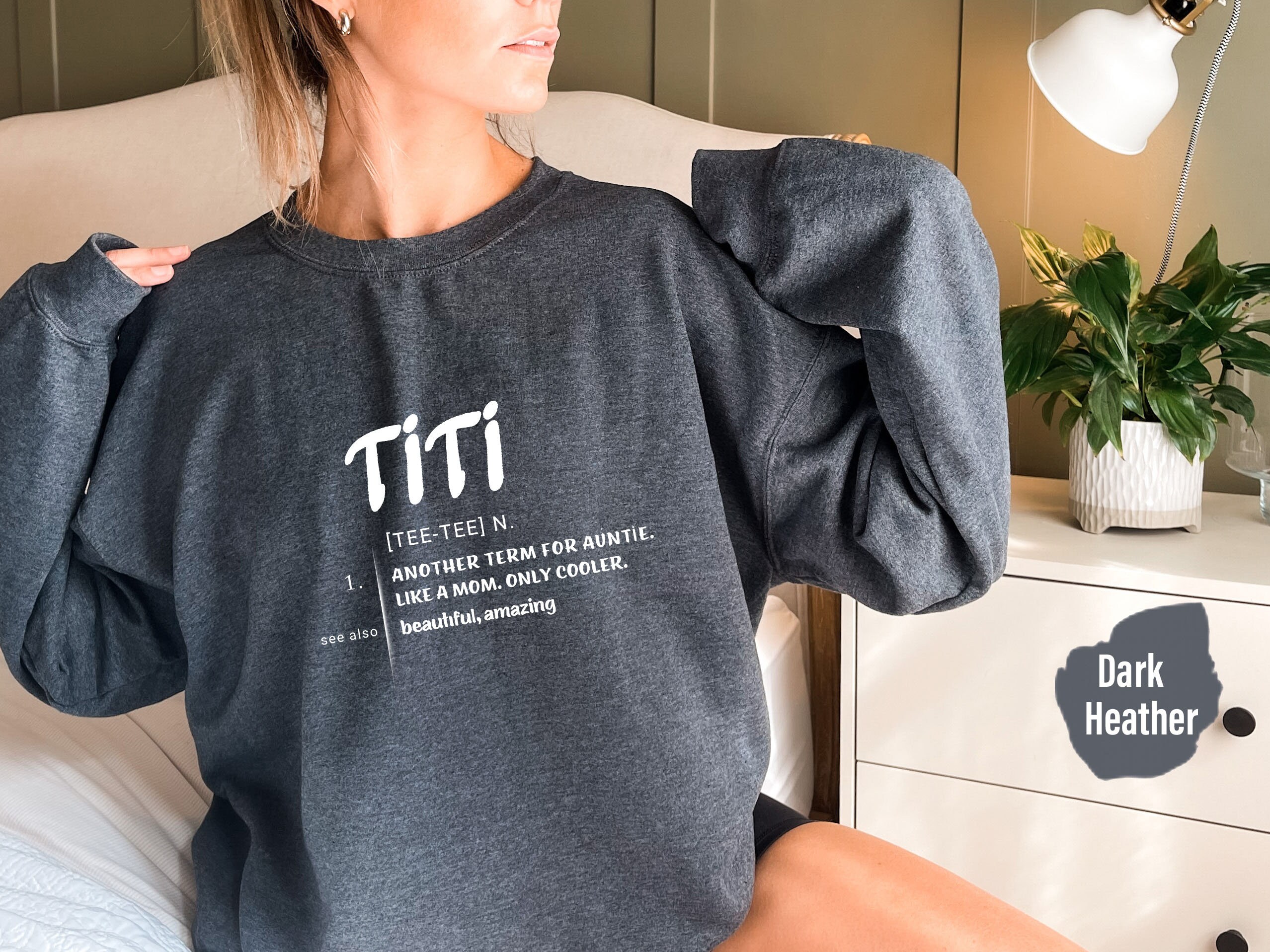 Titi Definition Sweatshirt and Hoodie, Best Auntie Shirt, Cute Trendy ...