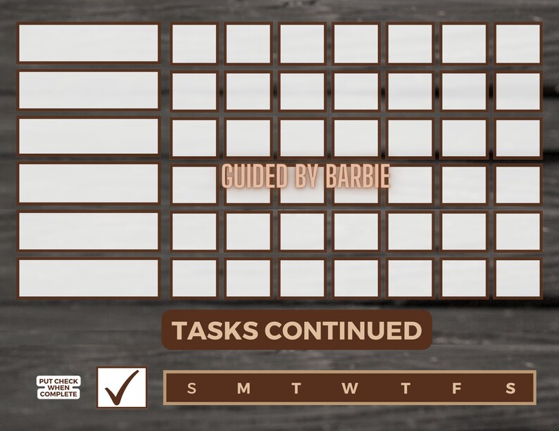 A Fresh Cup of Joe- Adult Chore Chart With Task Cards and Boards - Etsy