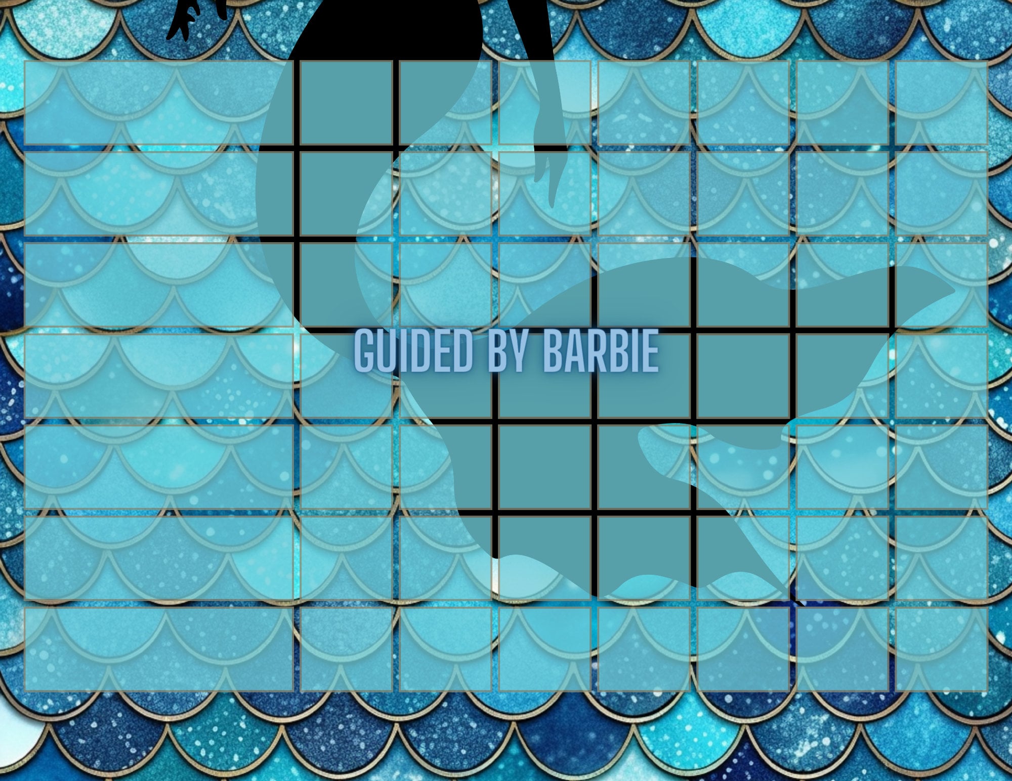 Mermaid Chore Chart With Chart, Task Cards, and Tokens - Etsy