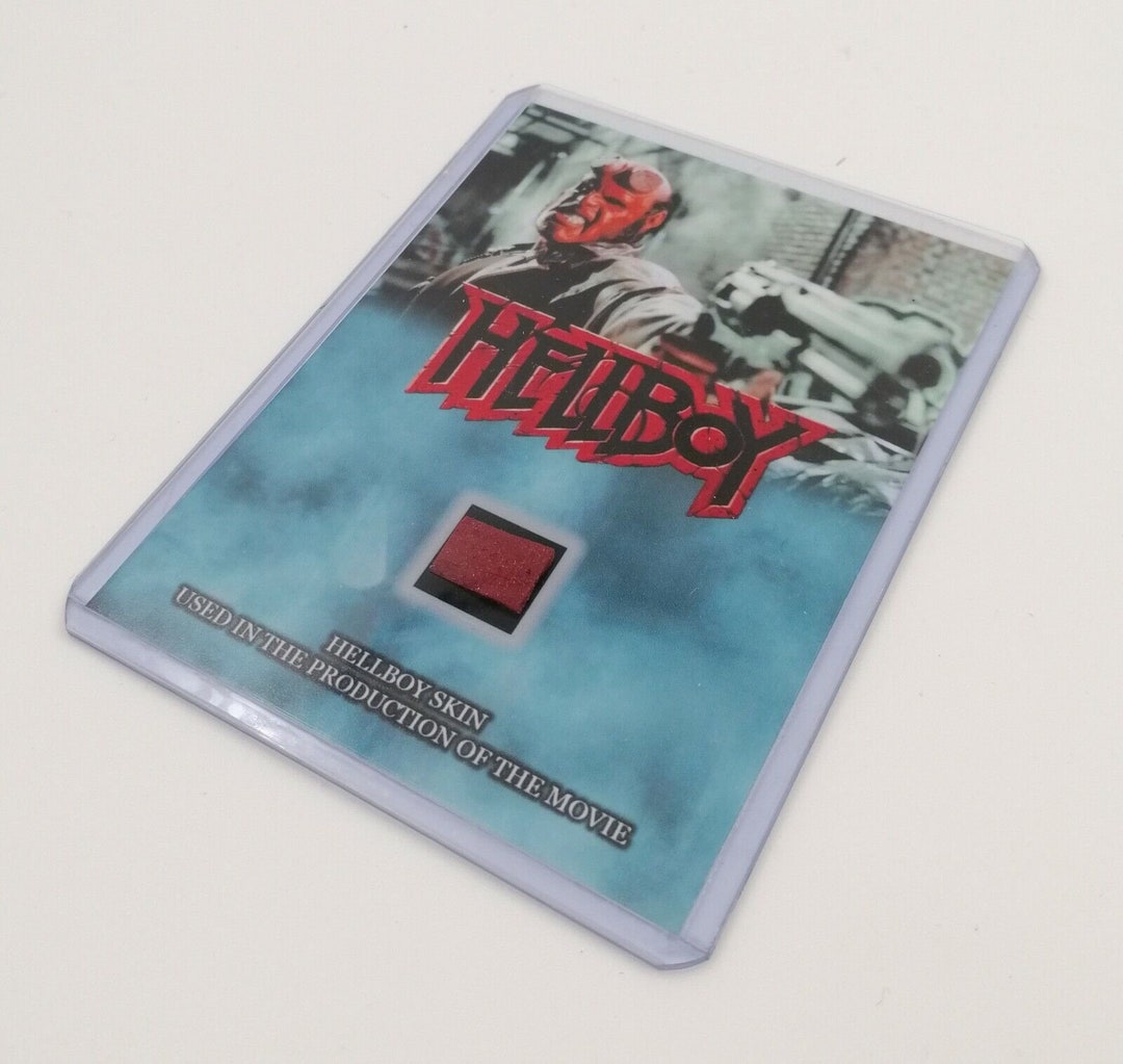 Hellboy Skin Piece Mini Display Screen Used Prop Coa Ron - Etsy