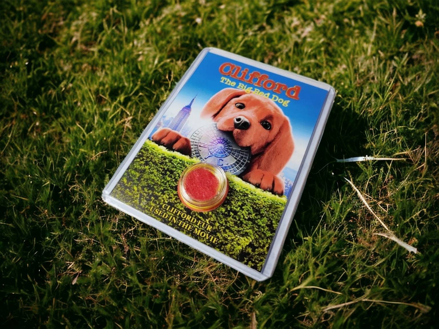 Clifford the Big Red Dog Fur Prop Mini Display Movie Prop Used Coa - Etsy