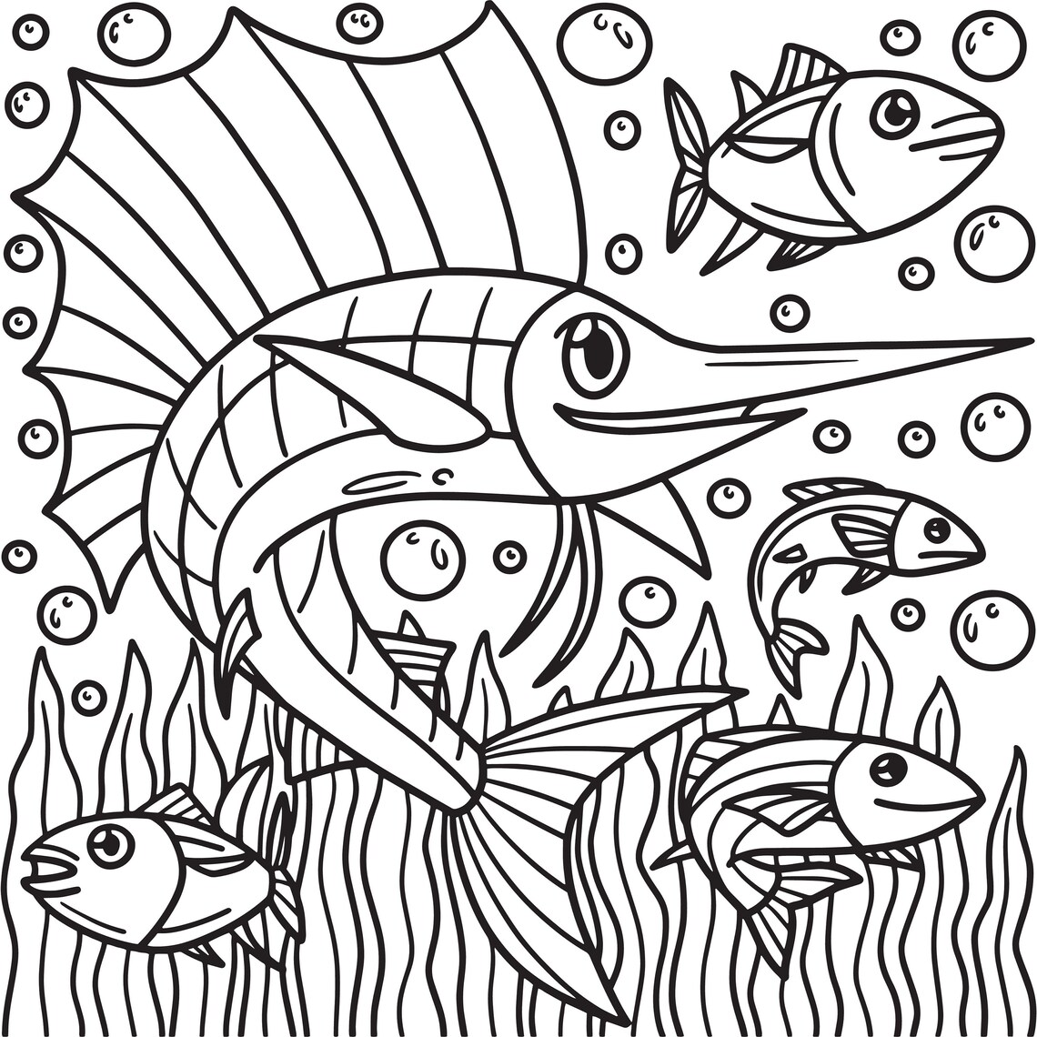 Printable Oceanlife Coloring Pages for Kids, Sea Life Coloring Pages ...