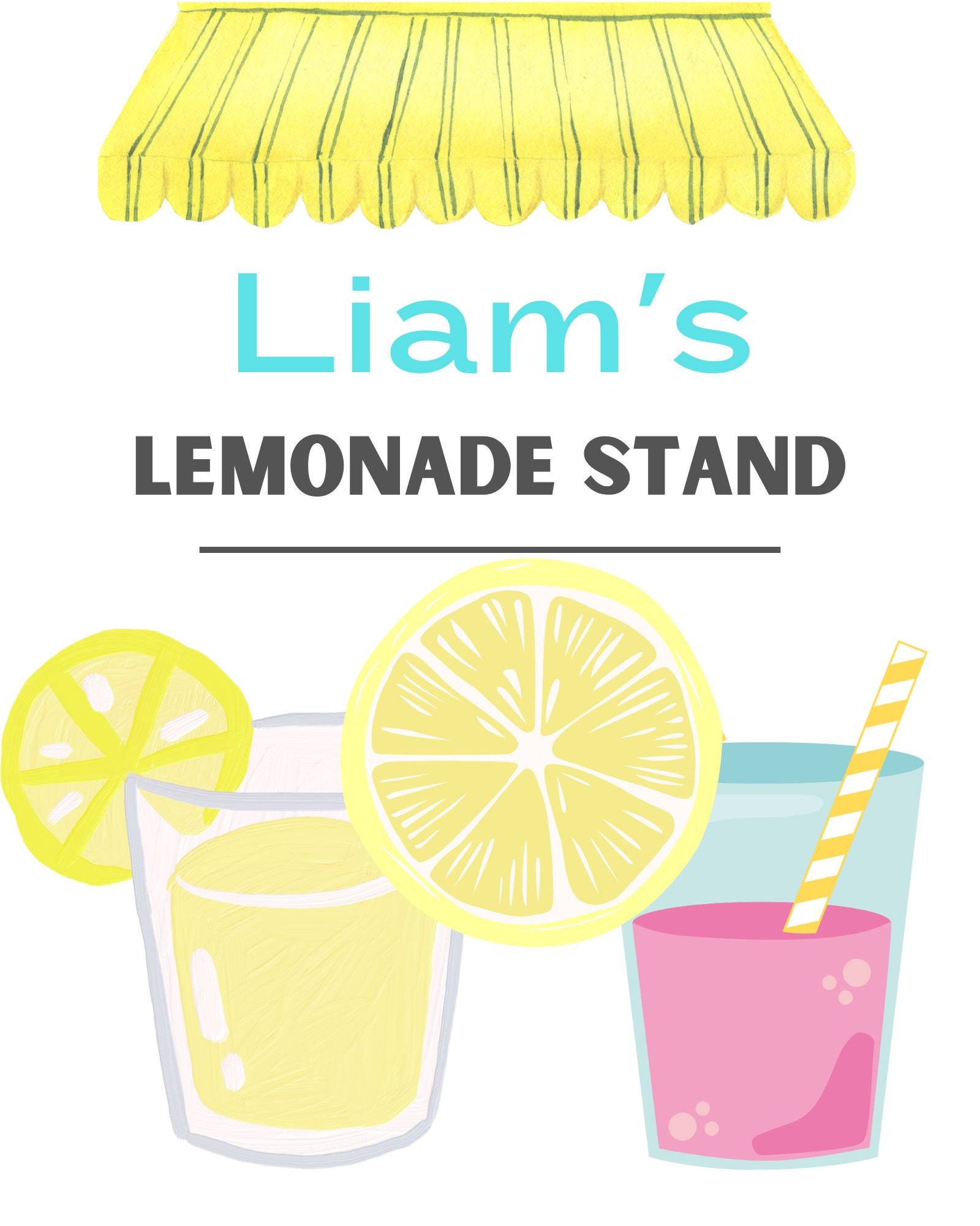 Keep Calm And Drink Lemonade Free Printable